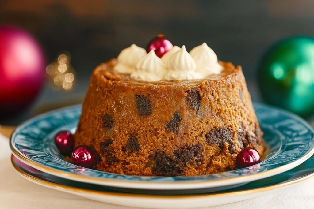 Traditional Christmas Pudding Recipe | Easy Holiday Dessert - amiracooks
